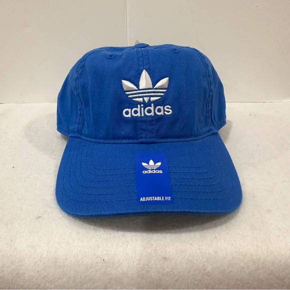adidas | Accessories | Adidas Royal Blue Hat With White Embroidered ...